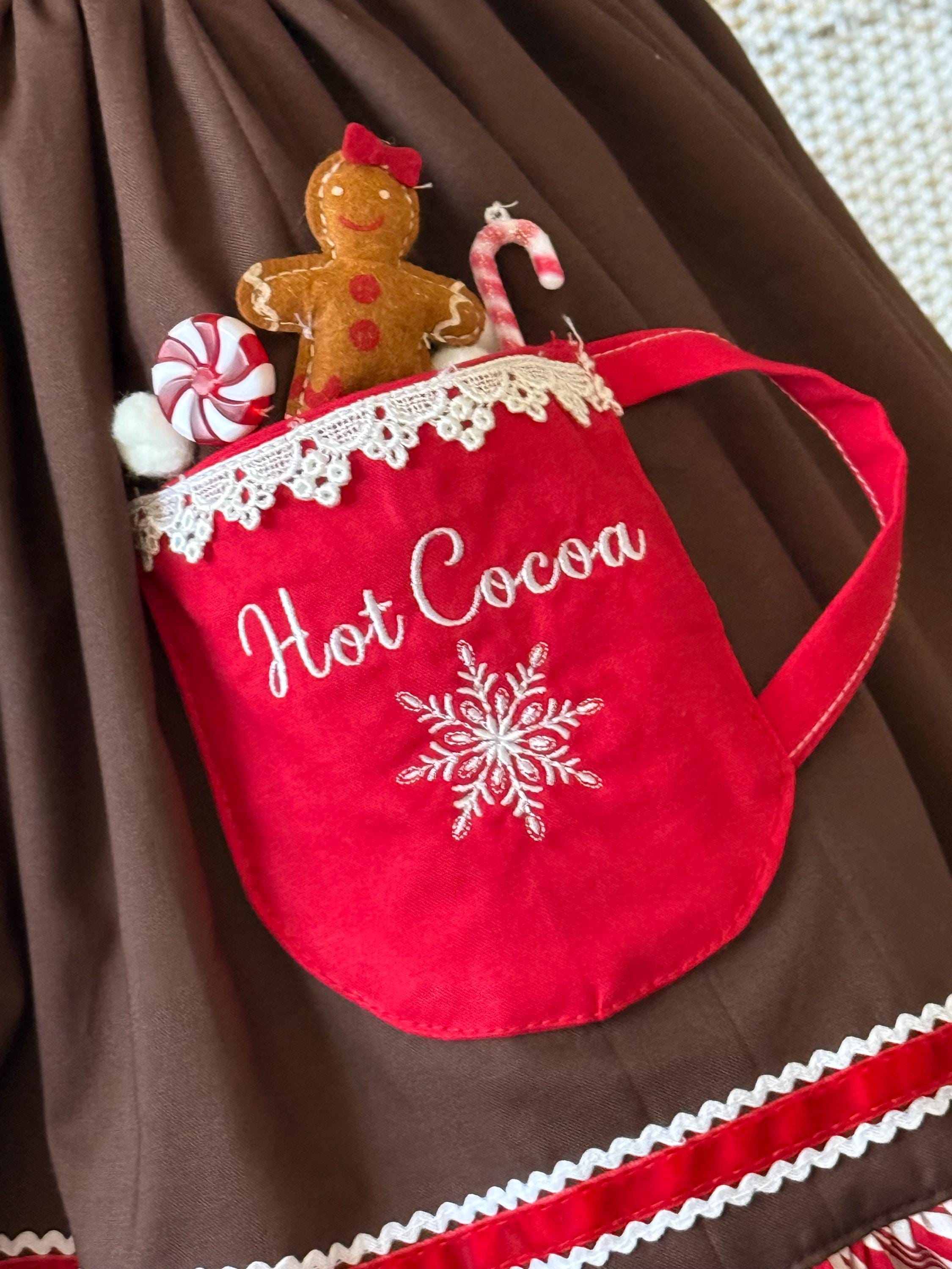 Hot Cocoa Dress, Gingerbread Dress, Christmas Gingerbread Dress, Girl ...