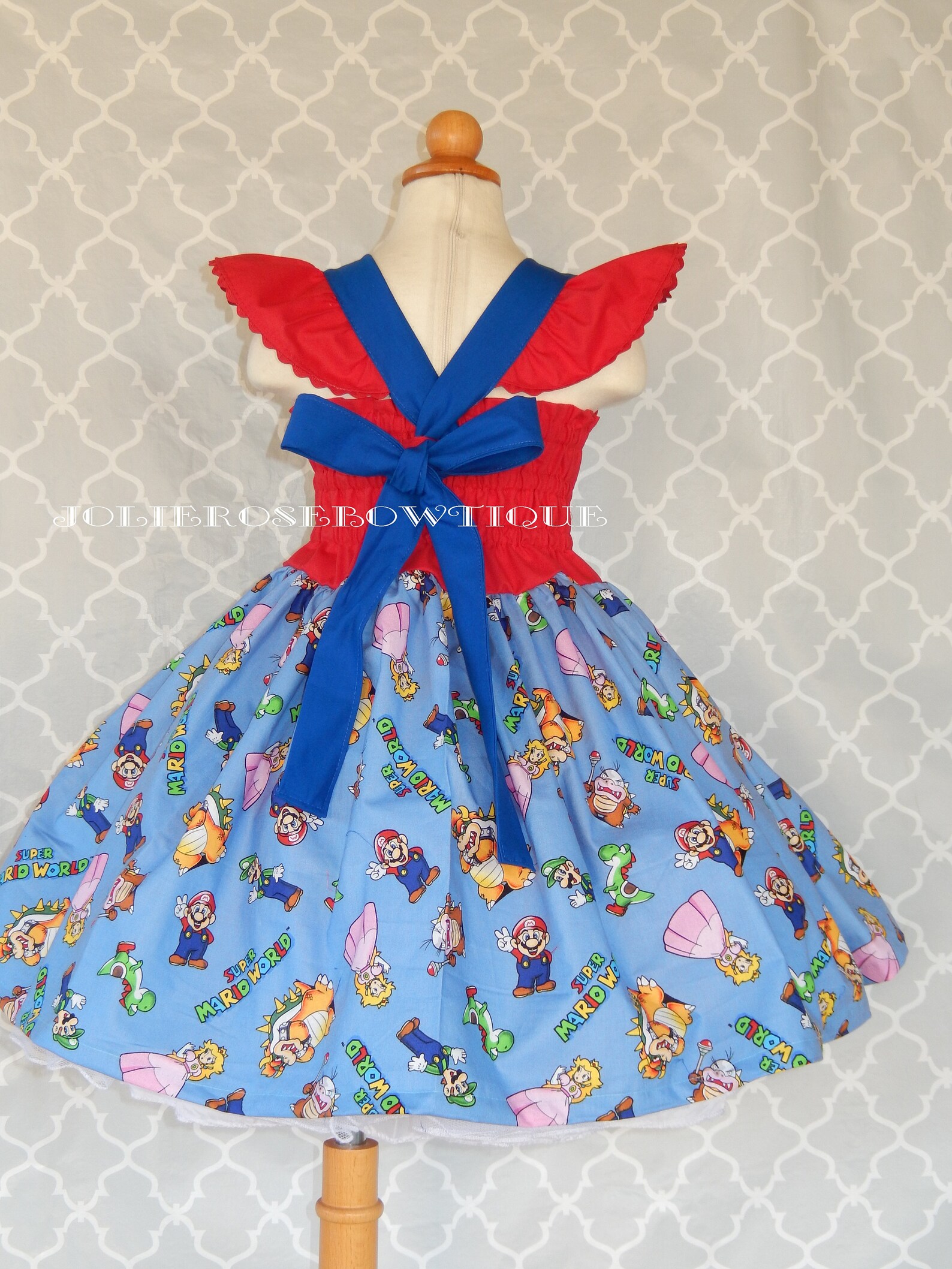 Mario Bros Dress Mario Bros Costume Super Mario Bros Mario - Etsy