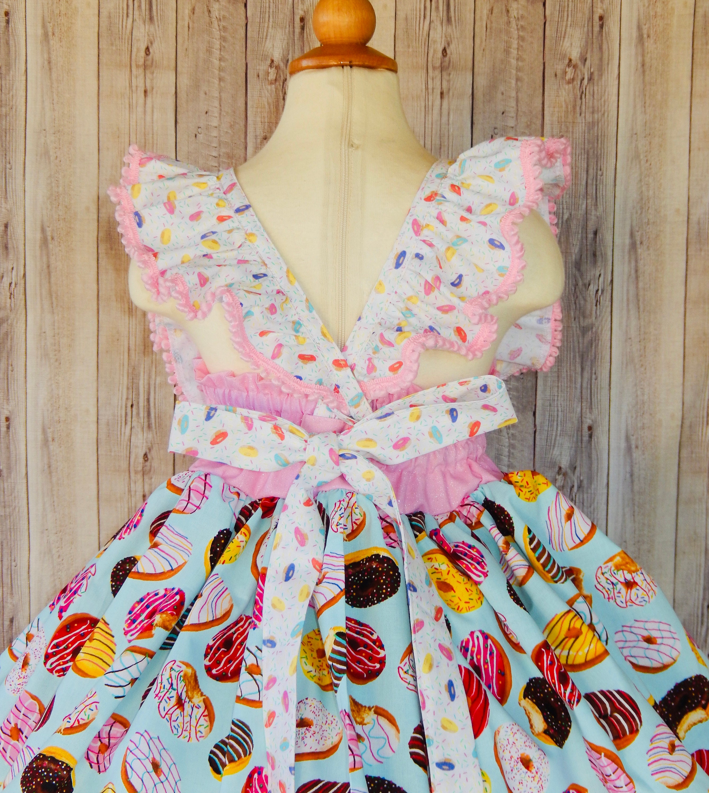 Donut Dress Girls Donut Dress Donuts Outfit Donut Dress - Etsy