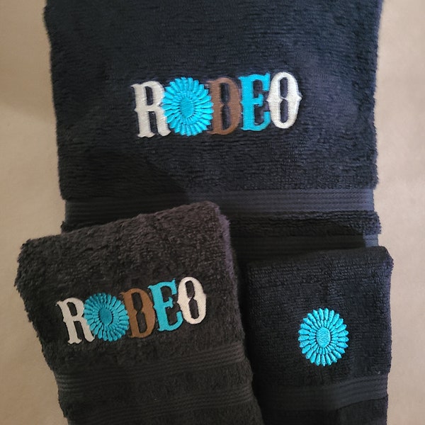 Rodeo Towel - Etsy