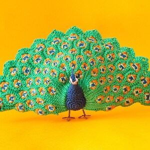 Peacock Amigurumi Crochet Pattern – Detailed PDF Instructions - Etsy