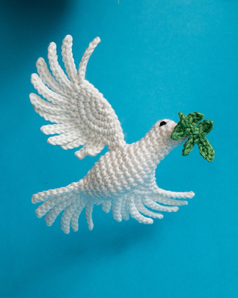 Peace Dove Crochet Pattern - Etsy