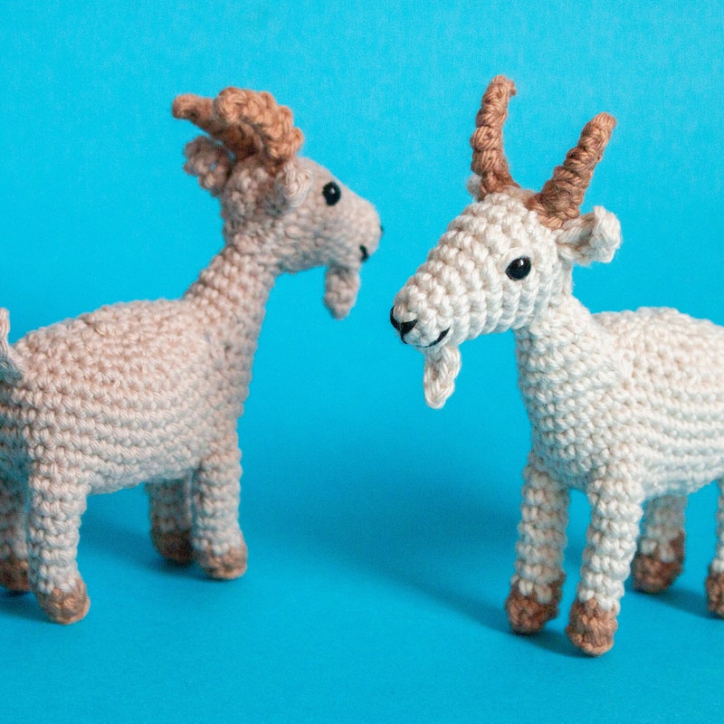 Crochet Goat - Etsy