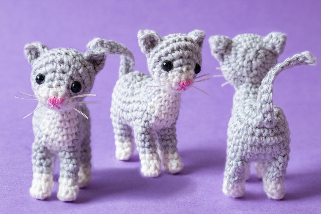 Cat Amigurumi Pattern - Cat Crochet Pattern - Etsy