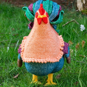 Rooster Crochet Pattern - Life-sized Rooster Amigurumi Pattern - Etsy