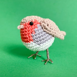 Robin Crochet Pattern - Bird Amigurumi Pattern - Etsy UK