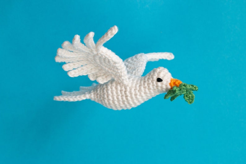 Peace Dove Crochet Pattern - Etsy