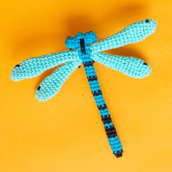 Crochet Dragonfly Pattern - Etsy