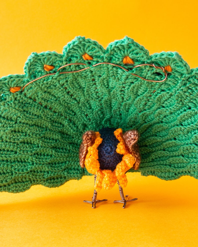 Peacock Amigurumi Pattern - Peacock Crochet Pattern - Etsy