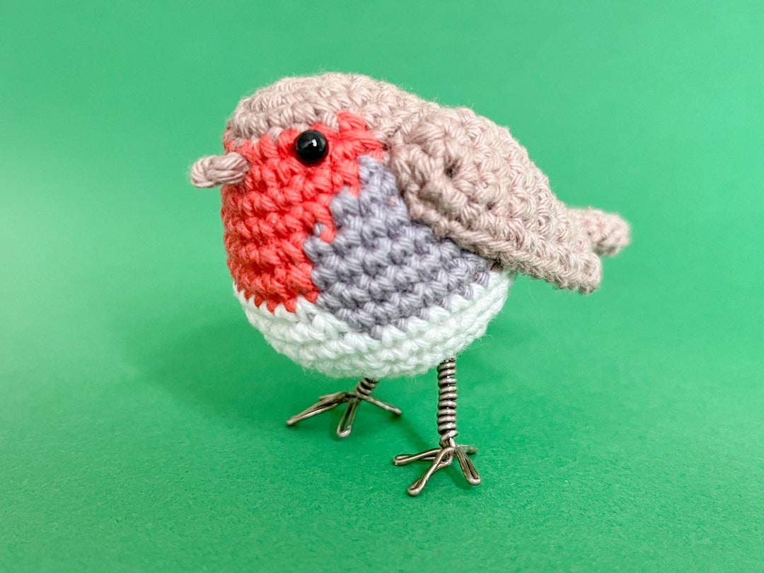 Robin Crochet Pattern - Bird Amigurumi Pattern - Etsy