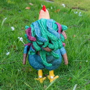 Rooster Crochet Pattern - Life-sized Rooster Amigurumi Pattern - Etsy