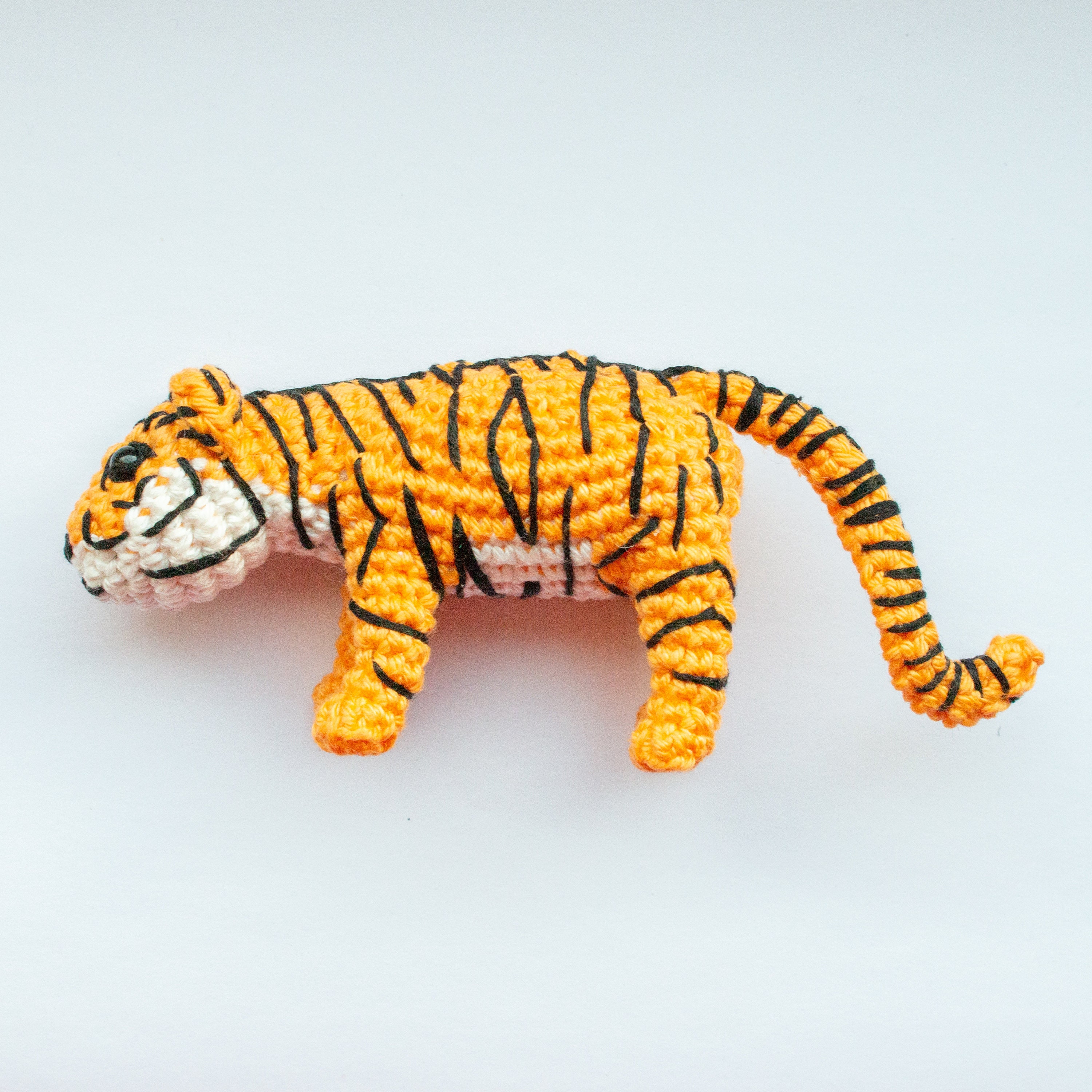 Tiger Amigurumi Pattern Realistic Tiger Crochet Pattern - Etsy