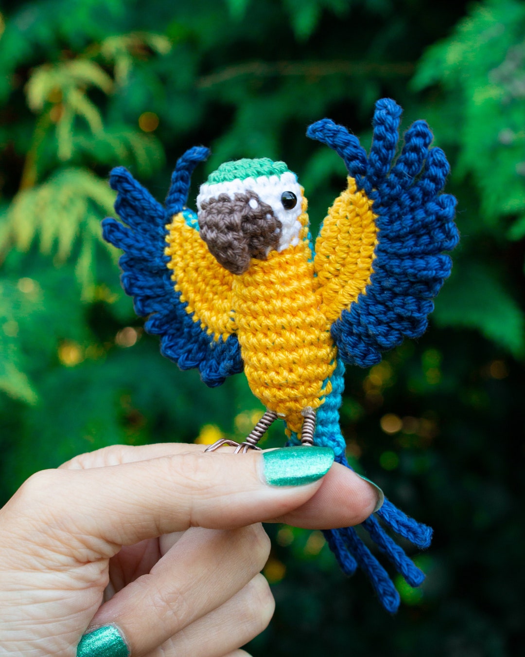 Macaw Amigurumi Pattern - Parrot Crochet Pattern - Etsy
