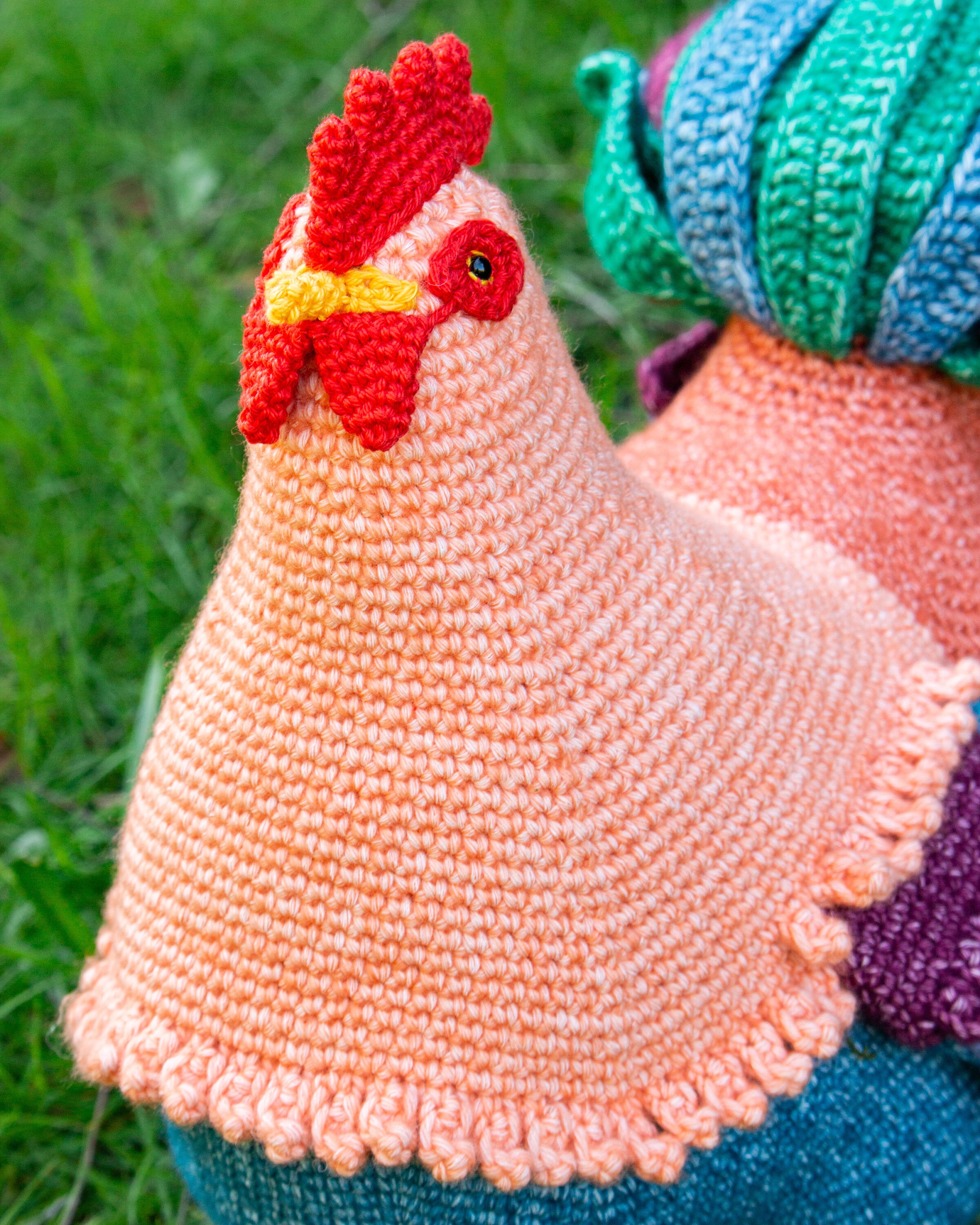 Rooster Crochet Pattern Life-sized Rooster Amigurumi Pattern - Etsy UK