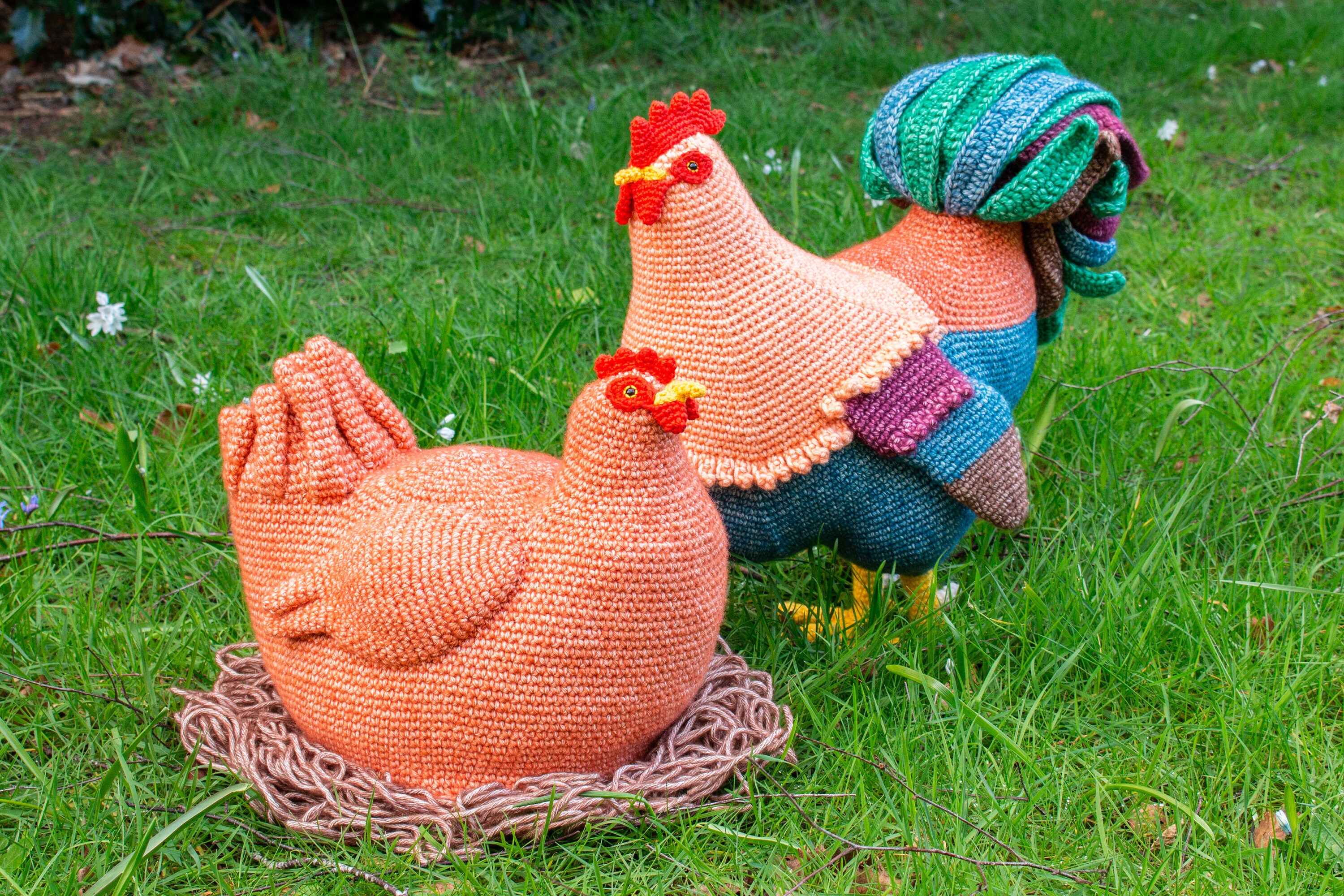 Rooster Crochet Pattern Life-sized Rooster Amigurumi Pattern - Etsy UK