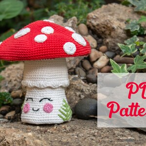 Toadstool Amigurumi Pattern - Crochet Your Own Mushroom - Fall Crochet ...