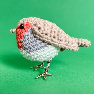 Robin Crochet Pattern - Bird Amigurumi Pattern - Etsy