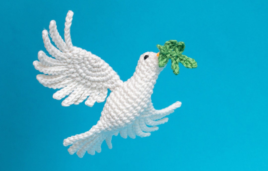 Peace Dove Crochet Pattern - Etsy
