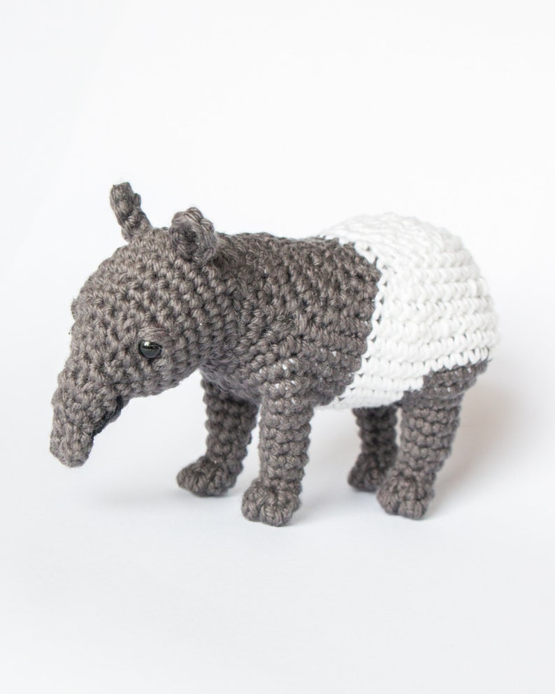 Tapir Crochet Pattern PDF Pattern - Etsy