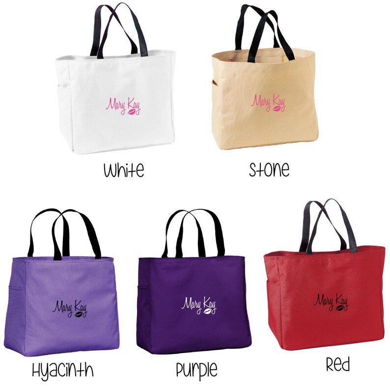 Mary Kay Tote Bag , Mary Kay Totebag, Tote Bag, Tote, Bag, Embroidery ...