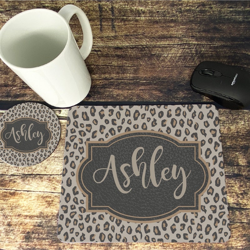 Mousepad Leopard Print - Etsy