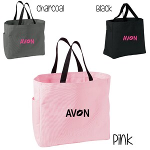 Avon Tote Bag , Avon Totebag, Tote Bag, Tote, Bag, Embroidery Bag ...