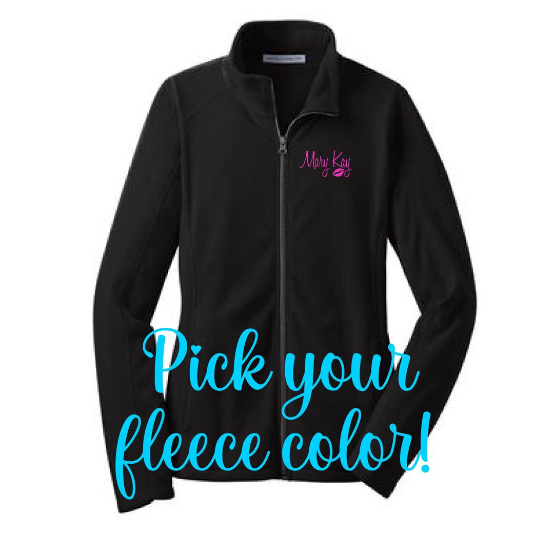 Clearance Mary Kay Embroidered Adult Microfleece Jacket, Mary Kay ...