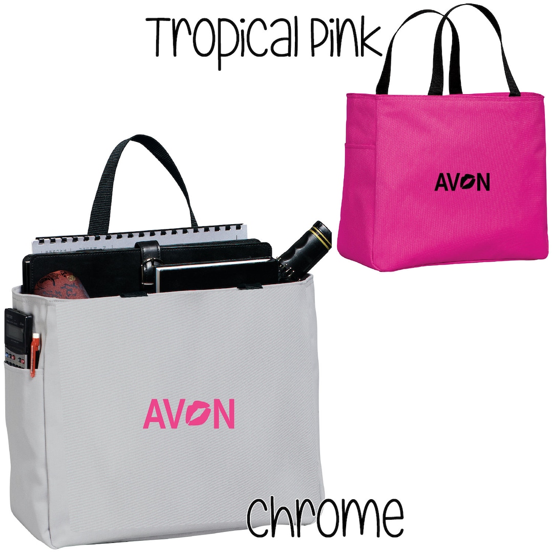 Avon Tote Bag , Avon Totebag, Tote Bag, Tote, Bag, Embroidery Bag ...