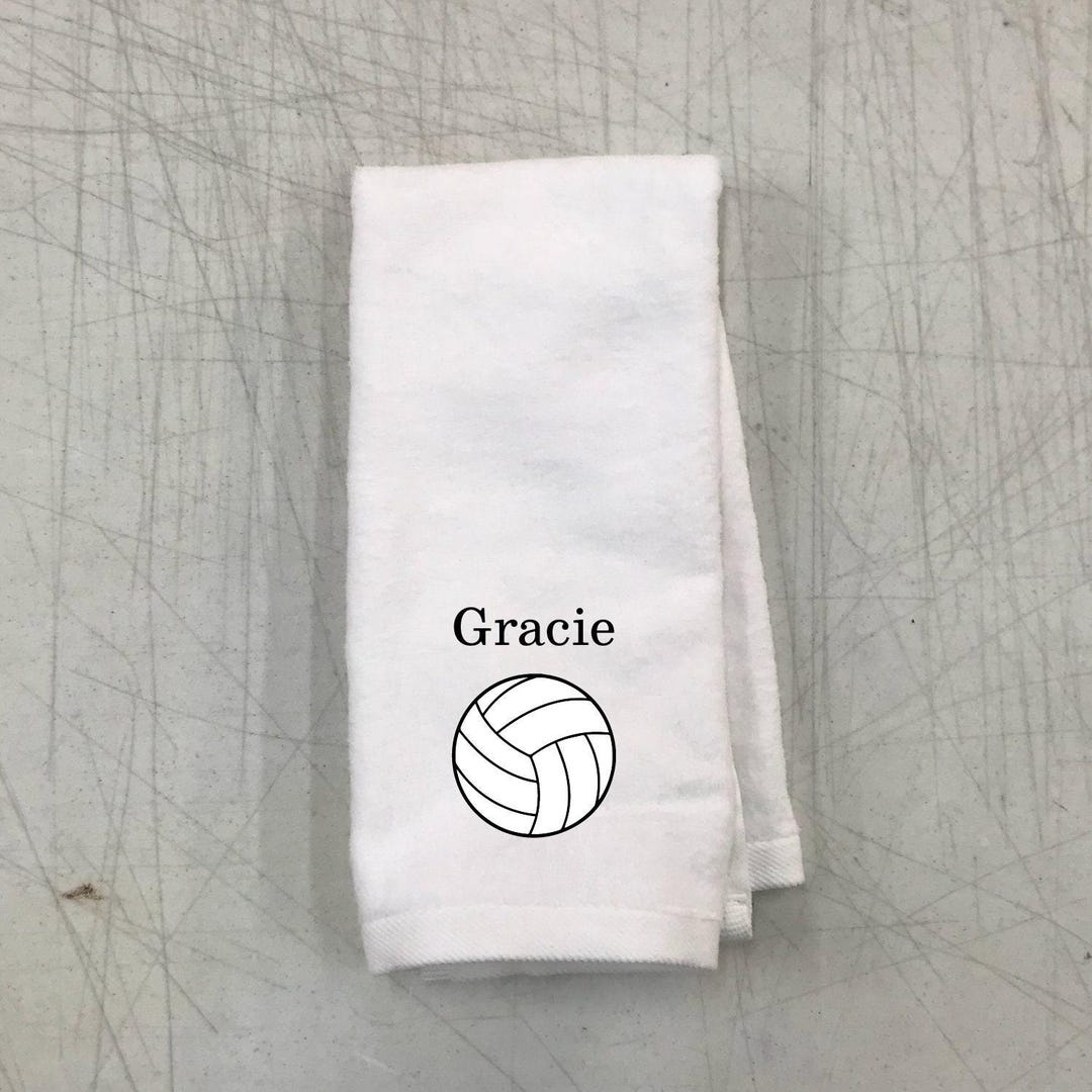 Personalized Volleyball Towel, Custom Sports Towel, Team Towel ...