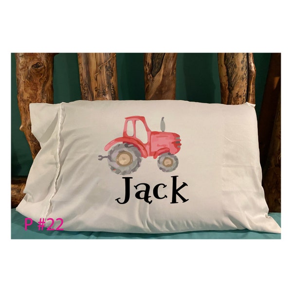 Tractor Pillow - Etsy