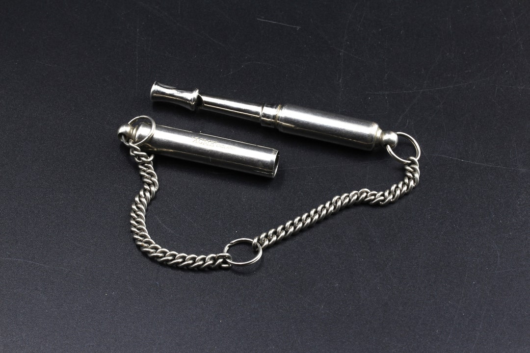 Vintage White Metal "acme" Silent Dog Whistle Patent No. 486417 - Etsy