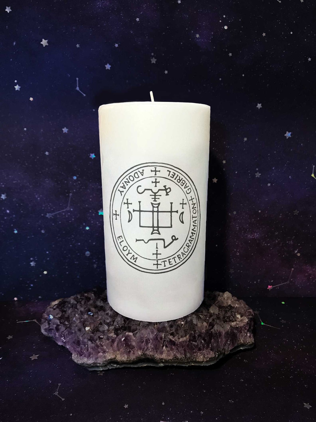 Archangel GABRIEL Sigil Pillar Candle – Donates to Charity - Project ...