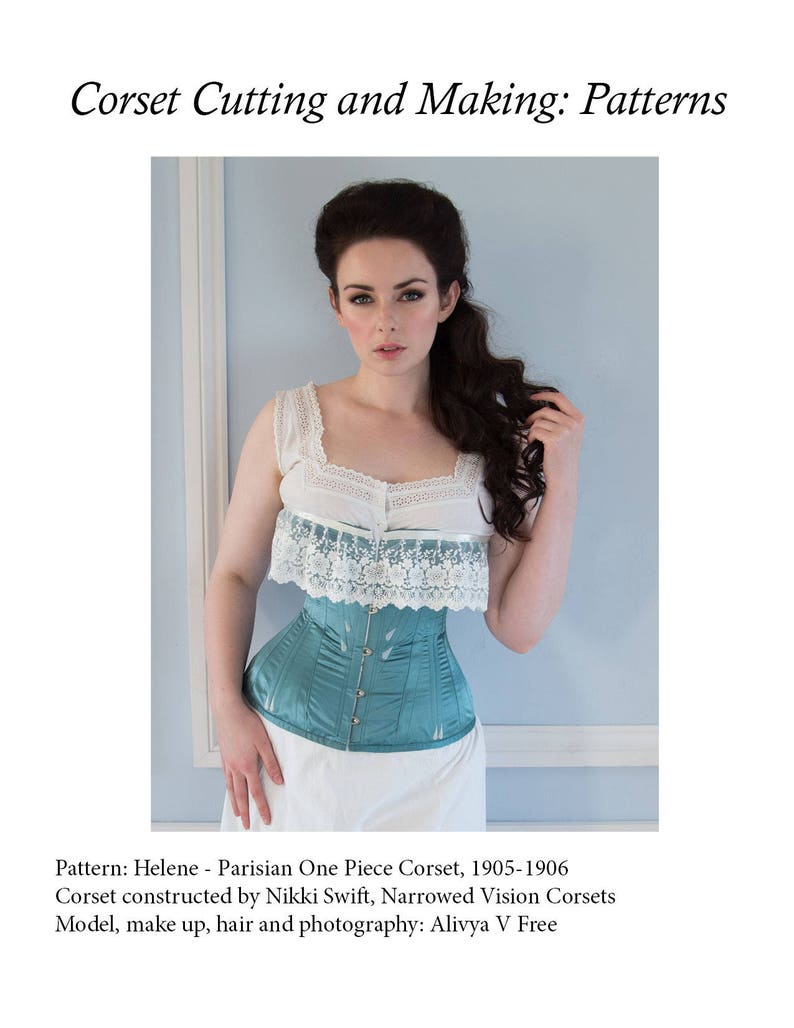9 Unique Edwardian Corset Patterns 1900-1910 Digital E Pattern ...