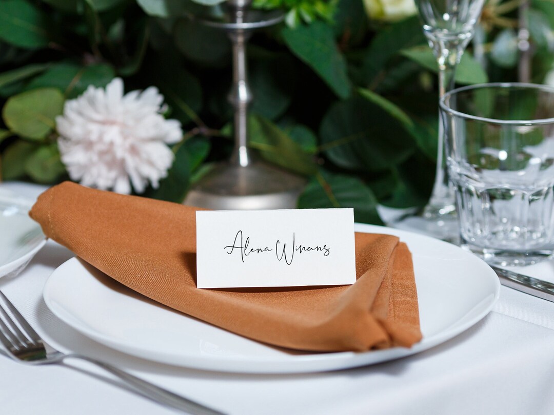 3" X 1.75" Name Tags for Wedding, Birthday, Fundraiser, or Special ...
