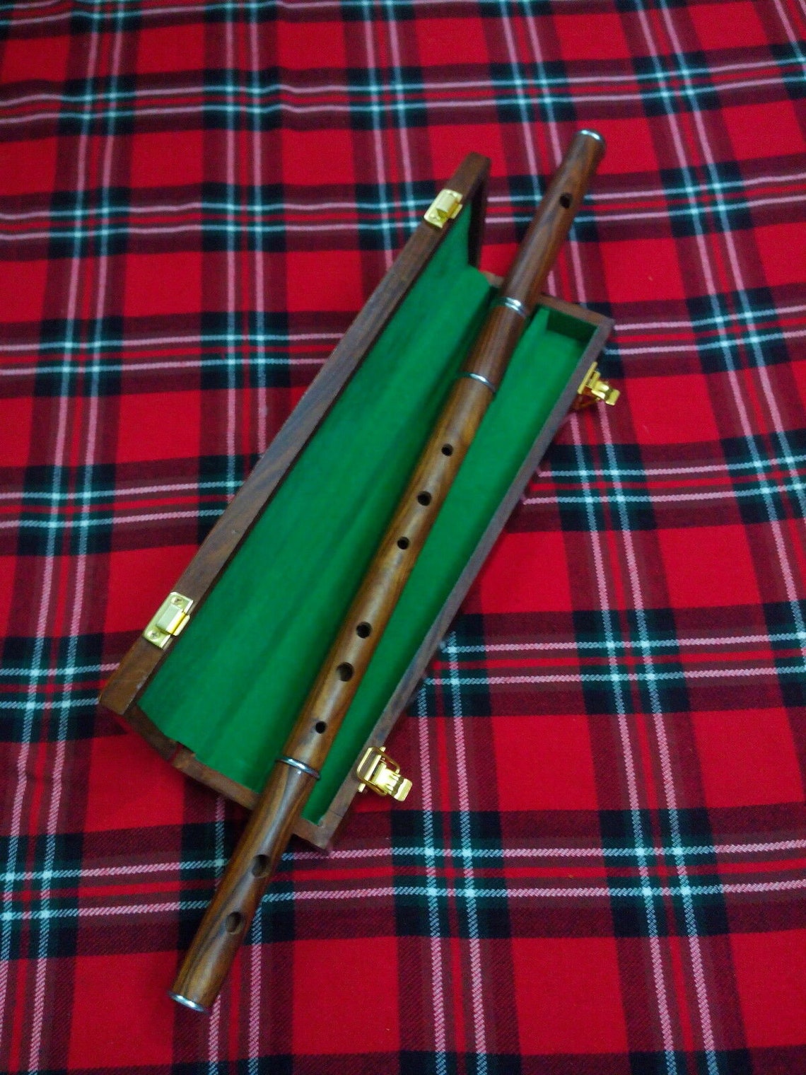 Professional D Flute Rosewood Natural Finish/rose Wood Flute With ...