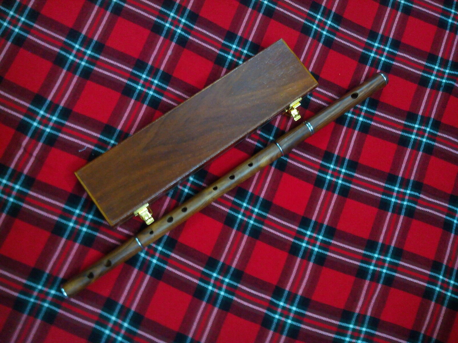 Professional D Flute Rosewood Natural Finish/rose Wood Flute With ...