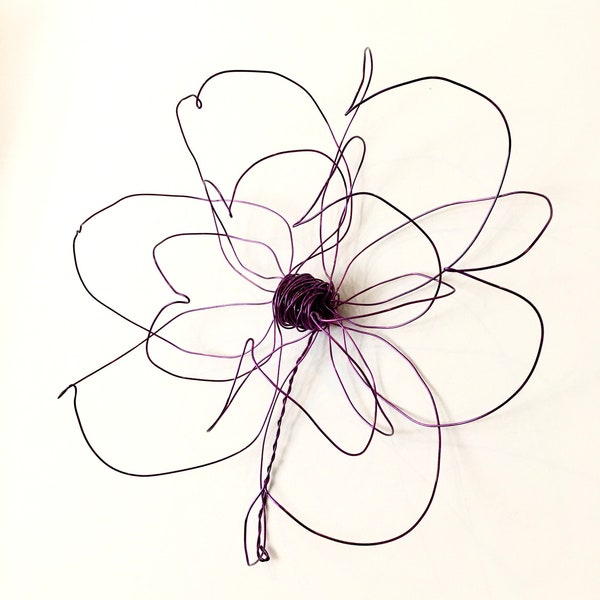 Wire Flower - Etsy