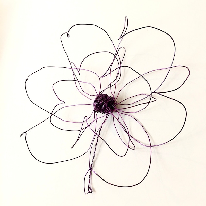 Wire Flower - Etsy