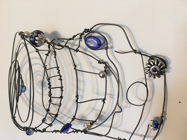 Camera, Wire Art, Mother's Day Gift, Wire Work, Colorful Beads. Wall ...