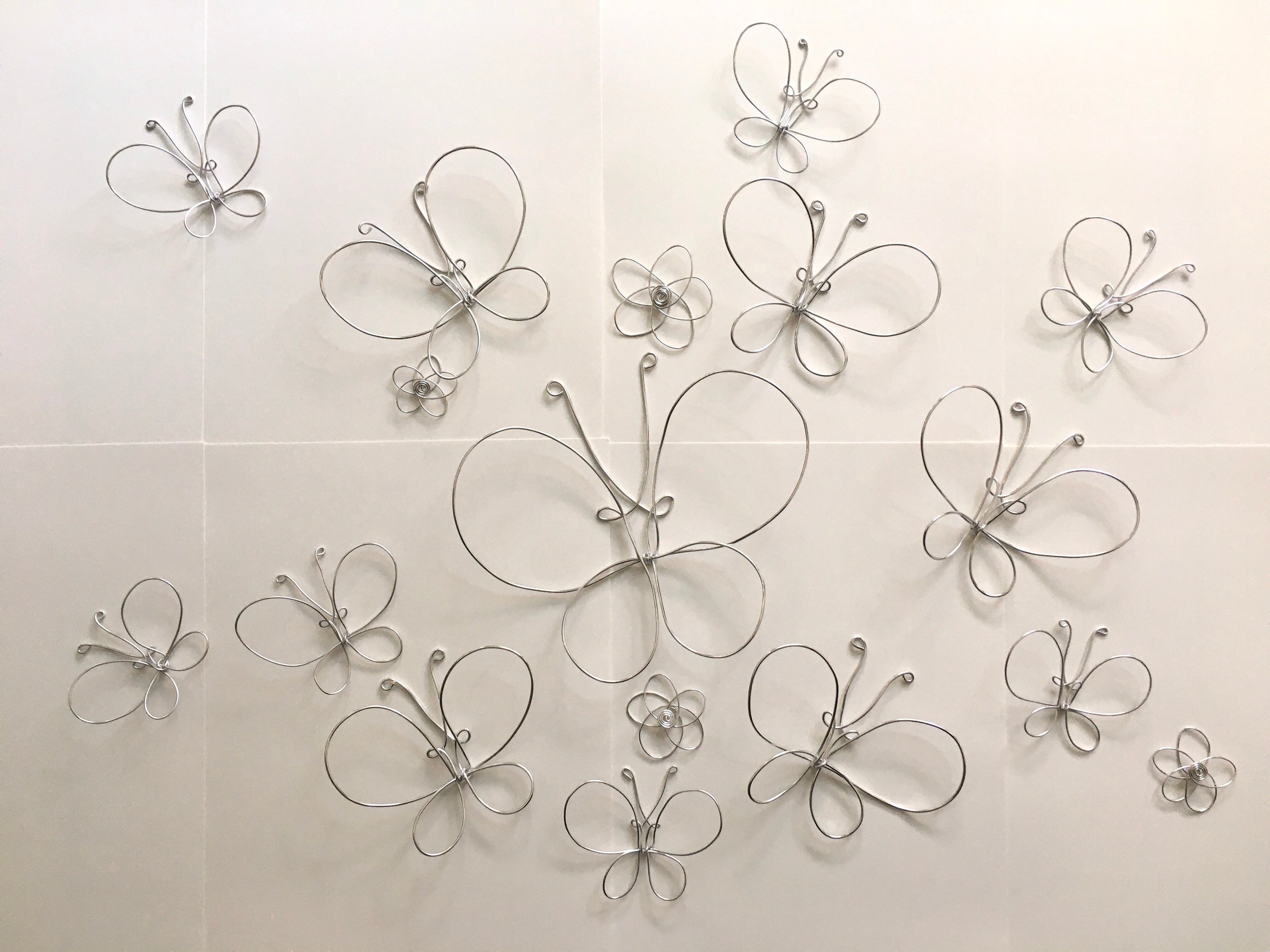 Home Decor. Wall Decor. Wire Art. 2 Small Butterflies - Etsy