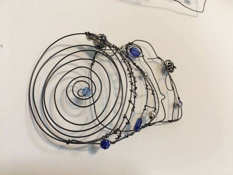 Camera, Wire Art, Mother's Day Gift, Wire Work, Colorful Beads. Wall ...