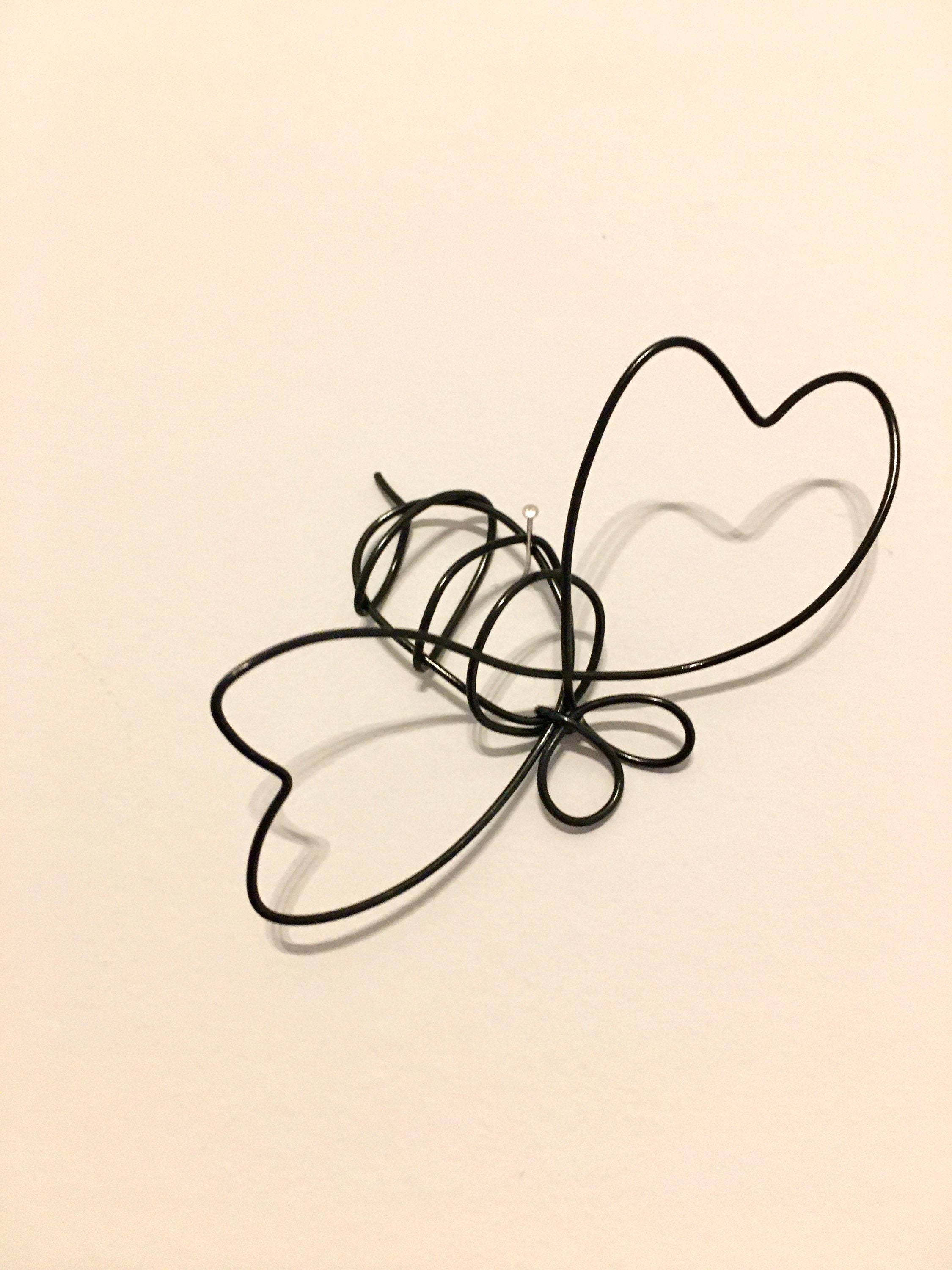 Home Decor Wall Decor Wire Art. Bee. Bedroom. Dorm Room. - Etsy