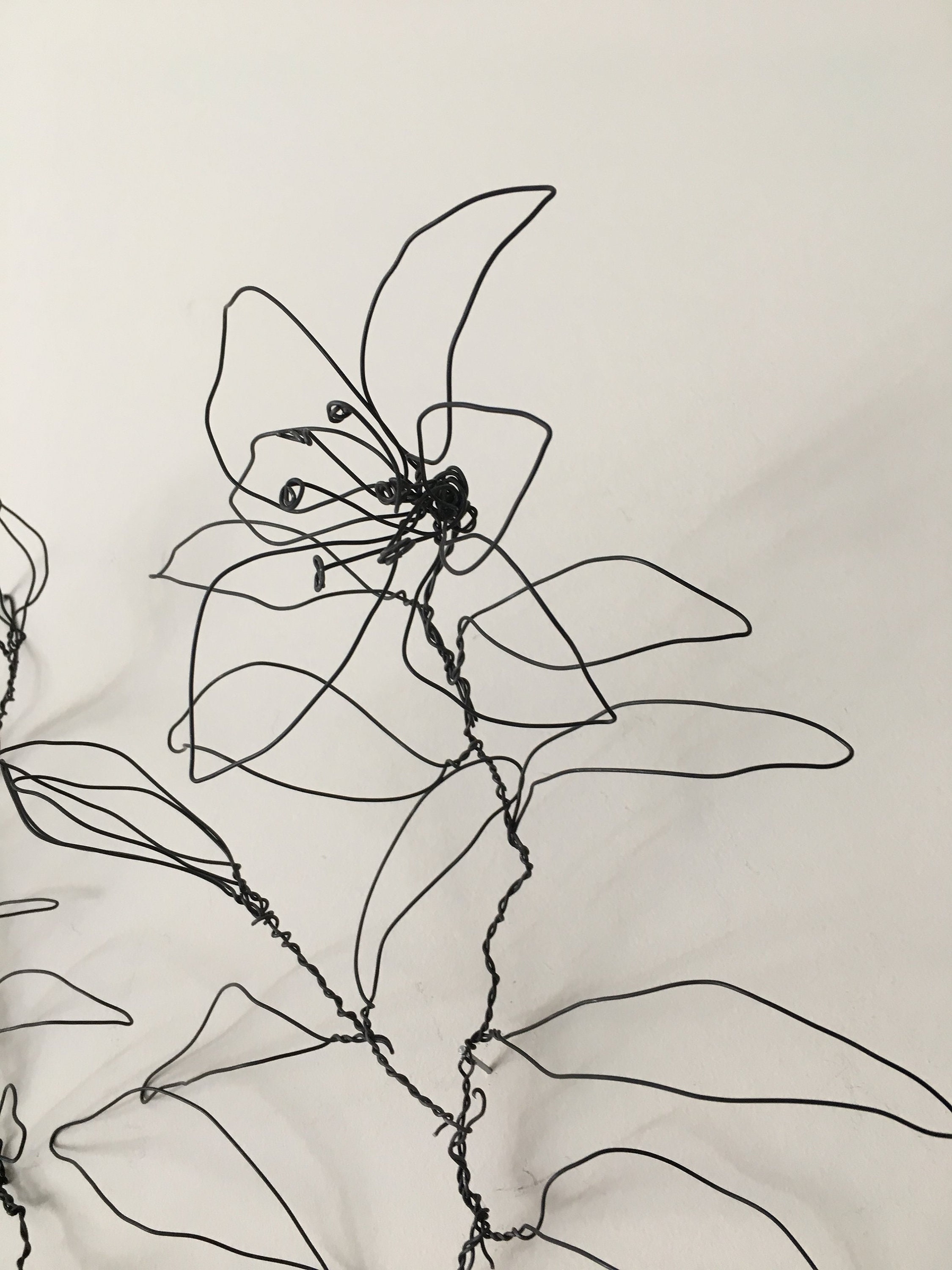 Home Decor. Wall Decor Hanging Wire Art. Set of 2 Wire | Etsy