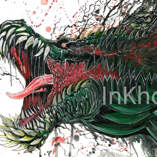 Deviljho Painting Monster Hunter World Illustration Angry - Etsy