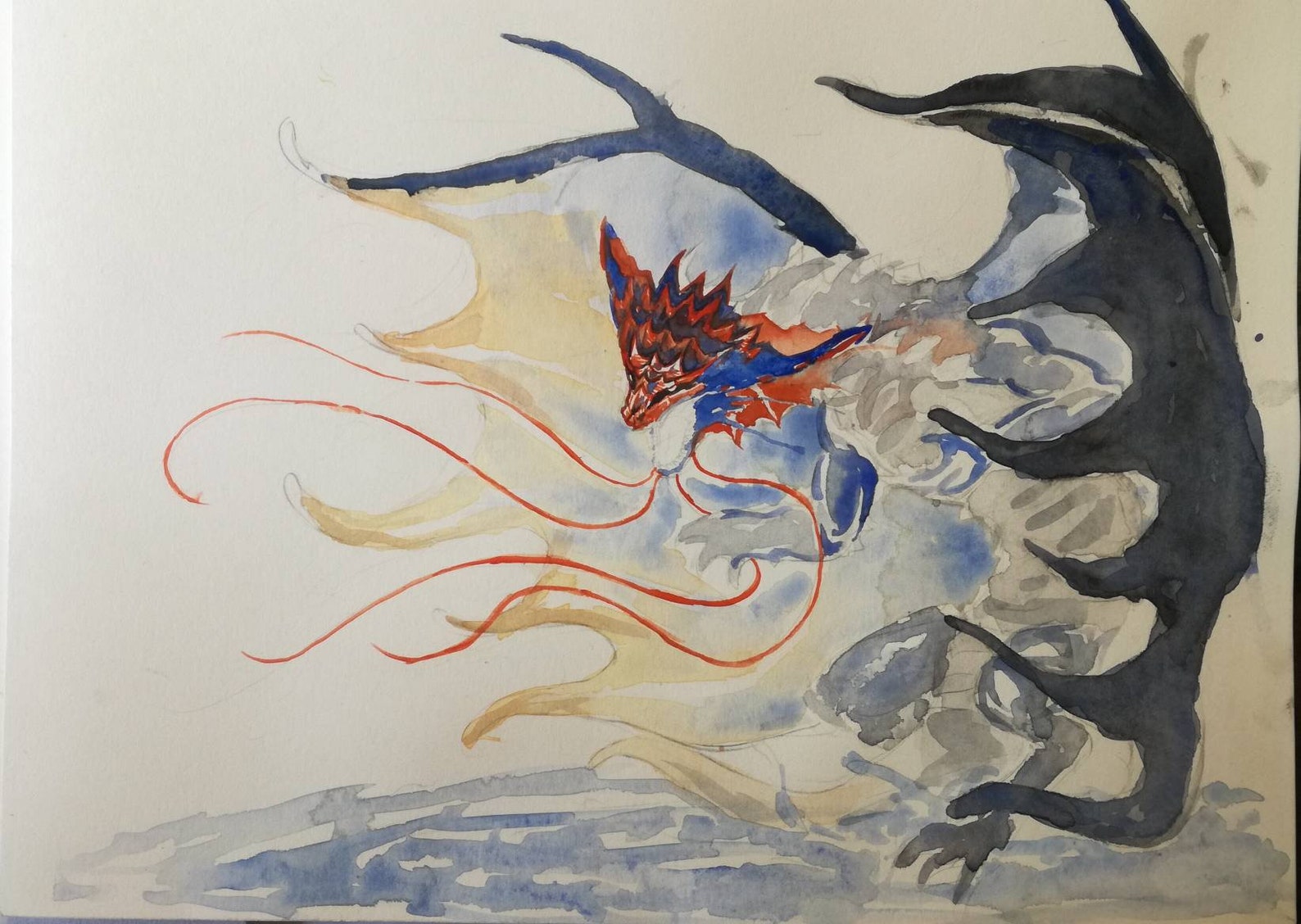 Monster Hunter Poster / Namielle Print, Mhworld Iceborne, Videogame ...
