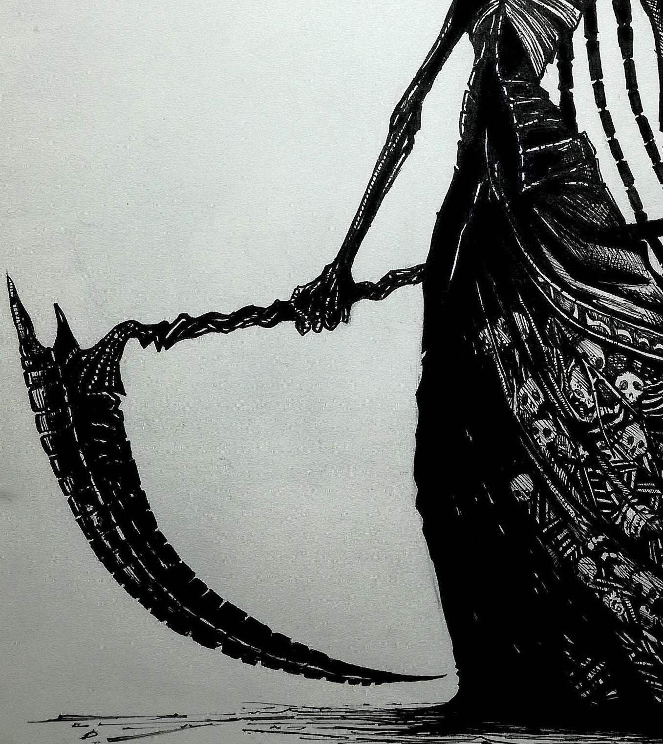 Dark Souls Print, Nashandra Illustration, Video Game Drawing Gift ...