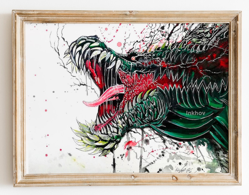 Deviljho Painting, Monster Hunter World Illustration, Angry Pickle ...