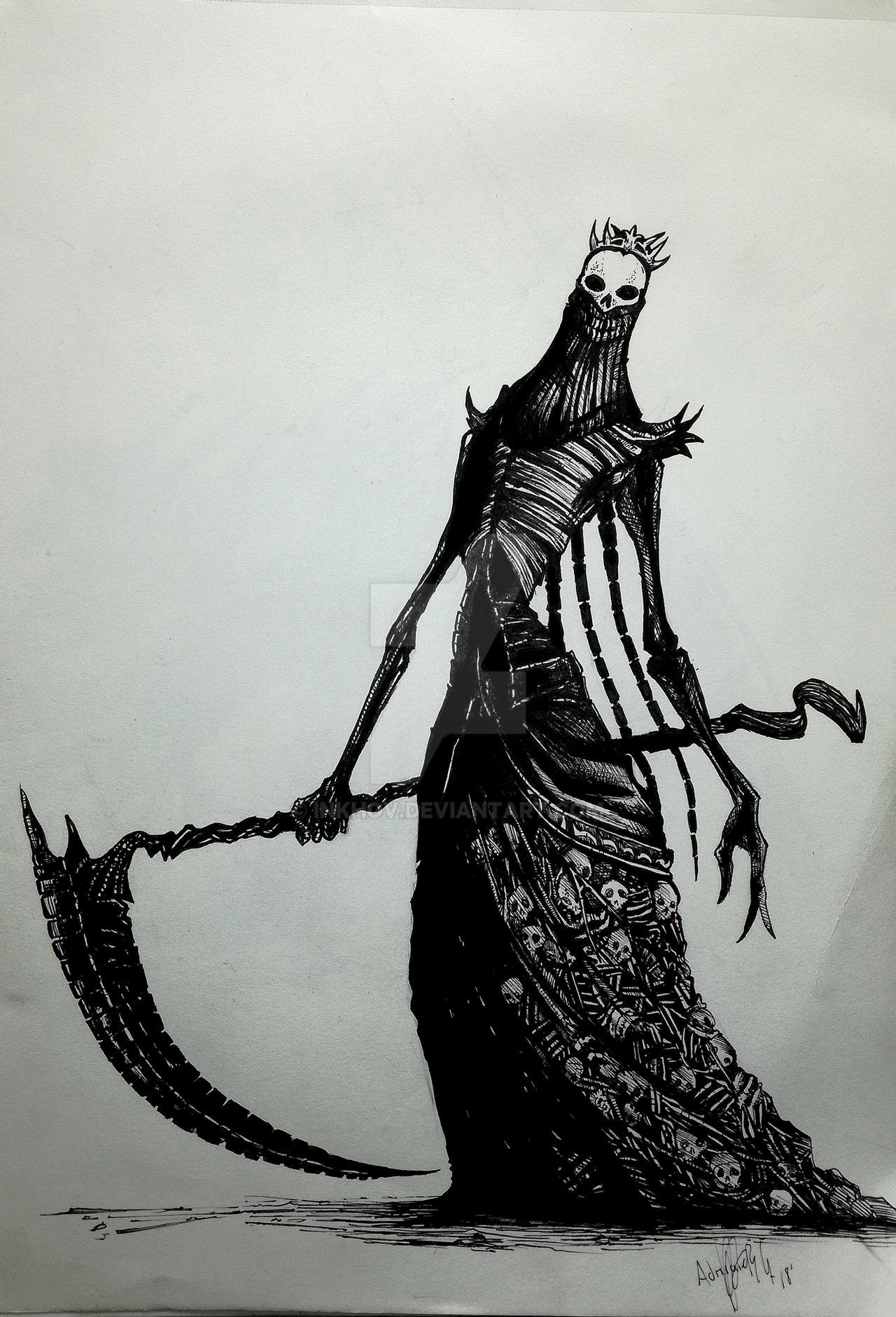 Dark Souls Print, Nashandra Illustration, Video Game Drawing Gift ...