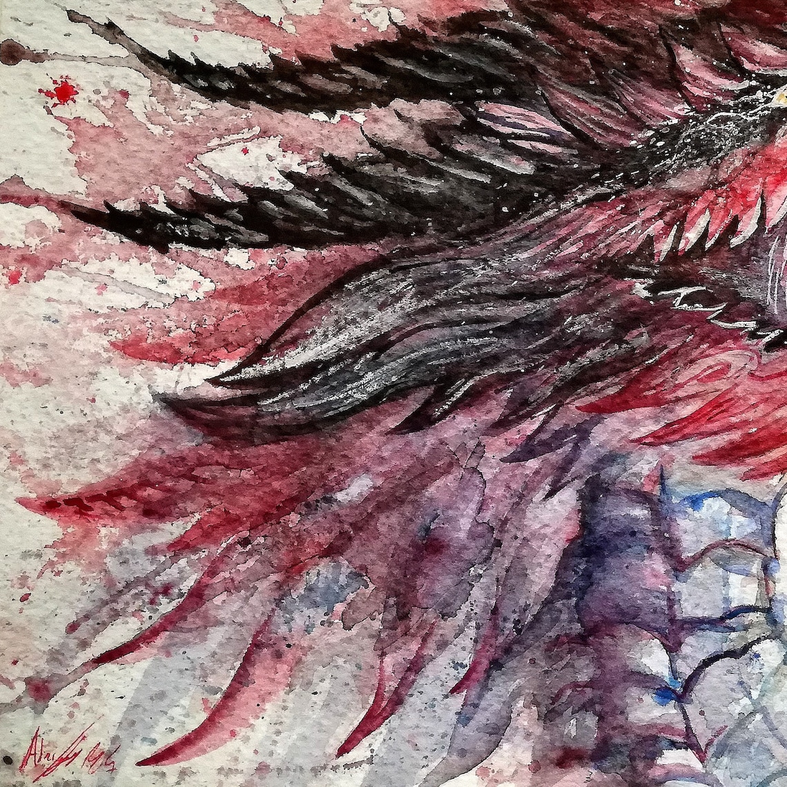Safi'jiiva Watercolor, Monster Hunter World Iceborne Poster, Mhw ...