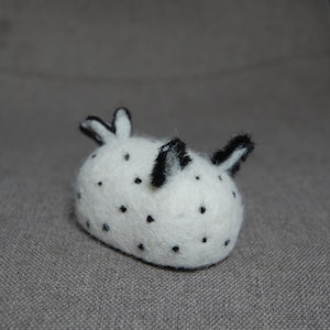 Sea Bunny Slug Wool Needle Felted Sea Rabbit Sea Slug Kawaii - Etsy